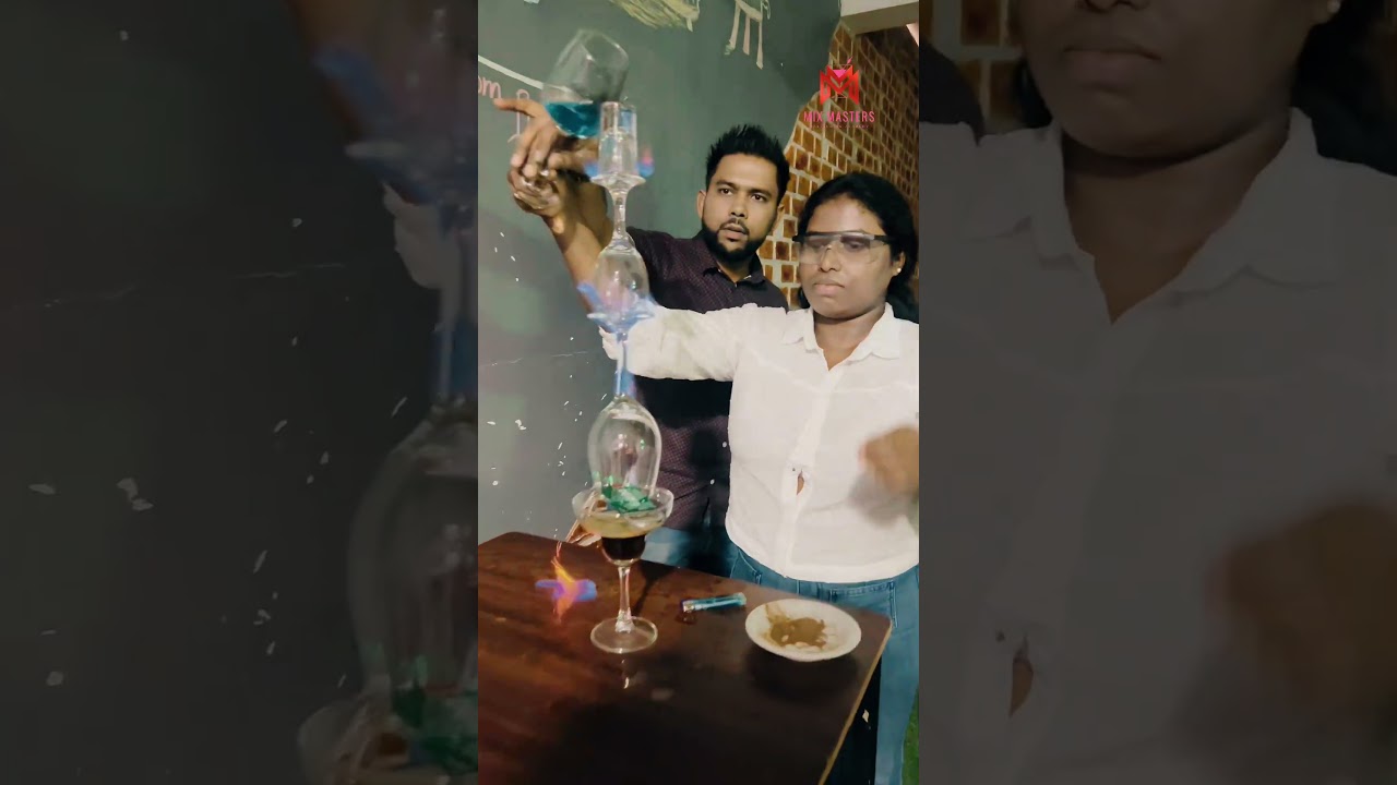 Flaming Lamborghini & B-52 at Mix Masters Academy! #educational #training #skills