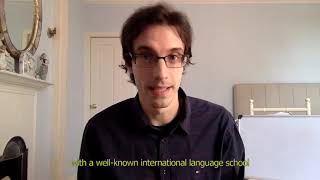 Learn english with James Ciarlo - An english tutor from italki