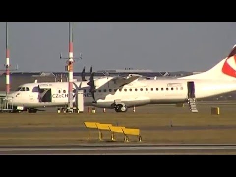 Traffic on Vaclav Havel airport Prague (PRG)