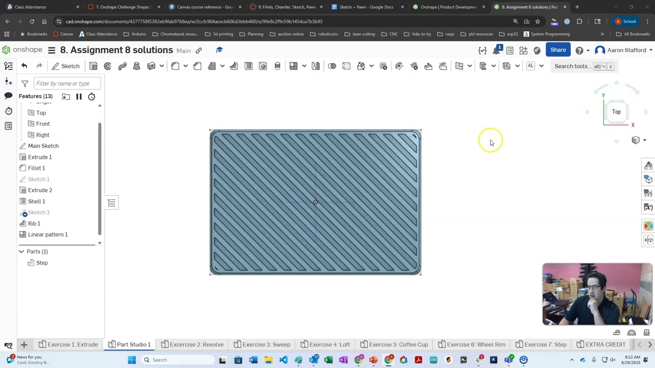 Onshape Exercise Step