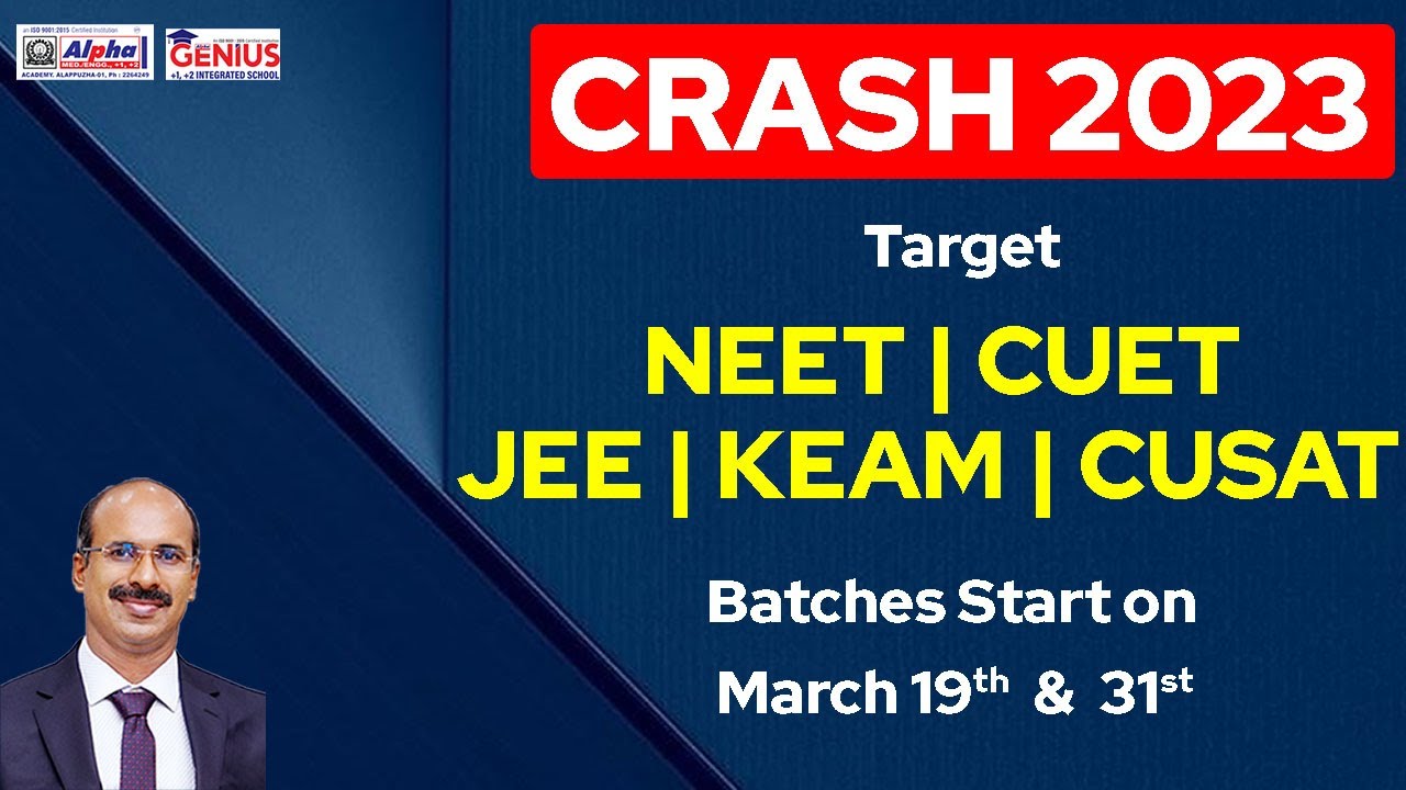 Best neet entrance coaching centre in kerala | Crash course 2023 (Med / Engg) Alpha academy