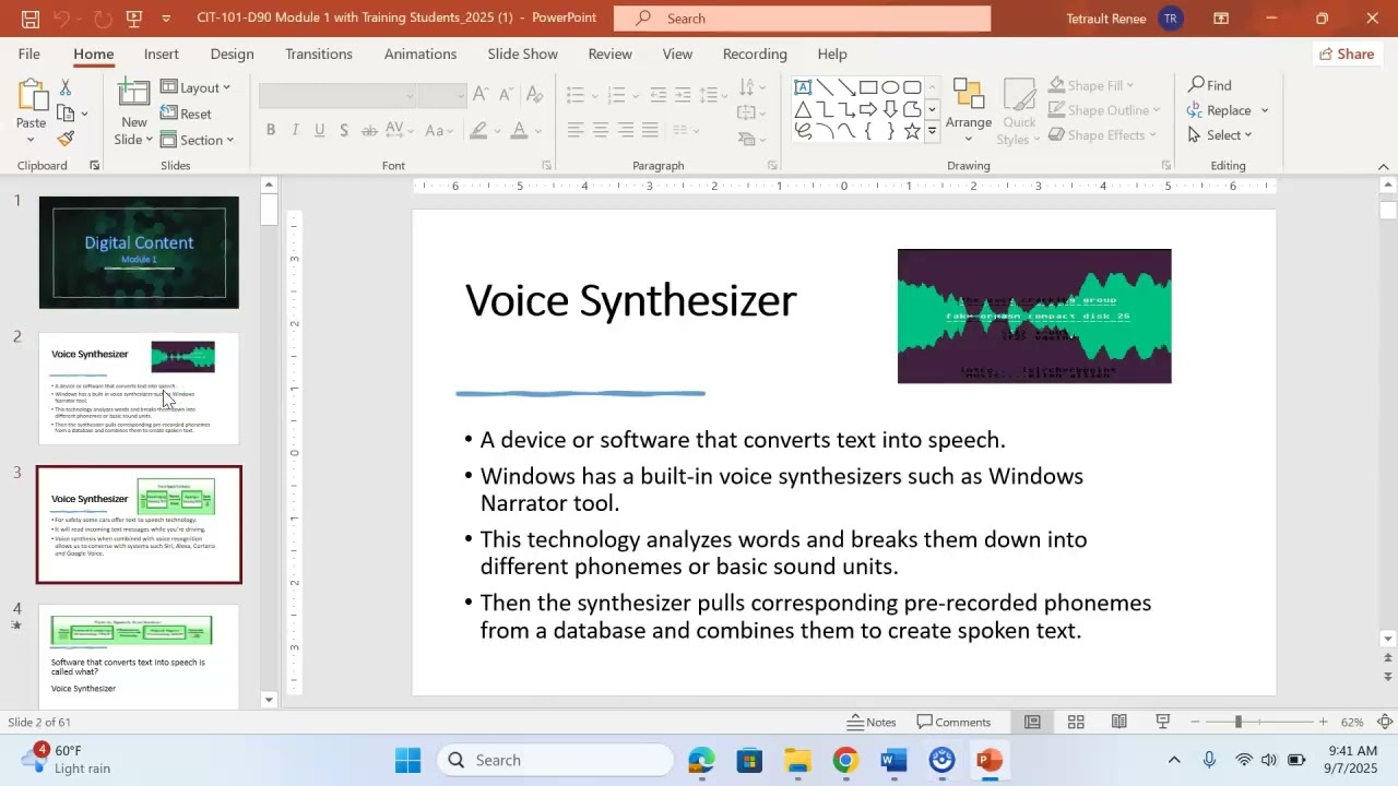 CIT-101 Module 1 Cengage MindTap Introduction