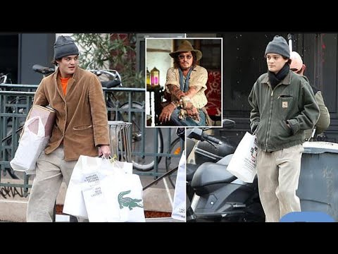 Johnny Depp's Son Jack Depp Spotted in Rare Public Outing in Paris!