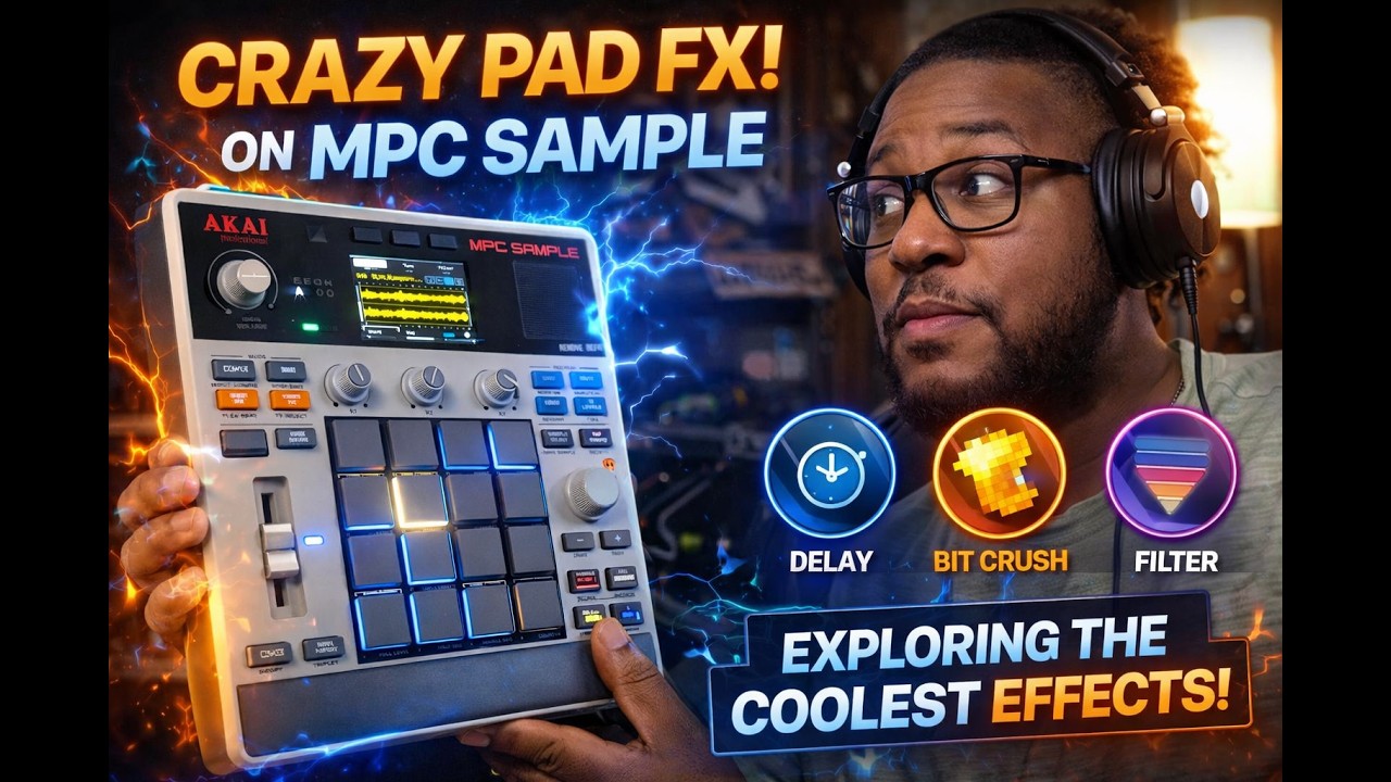 Lets check out the MPC Sample Pad FX