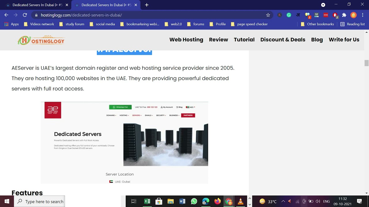 Cheap Dedicated Hosting server provider in Dubai- hostinglogy