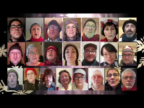 What Child is This - arr: Pierre Massie, sung by The Stairwell Carollers Virtual Choir