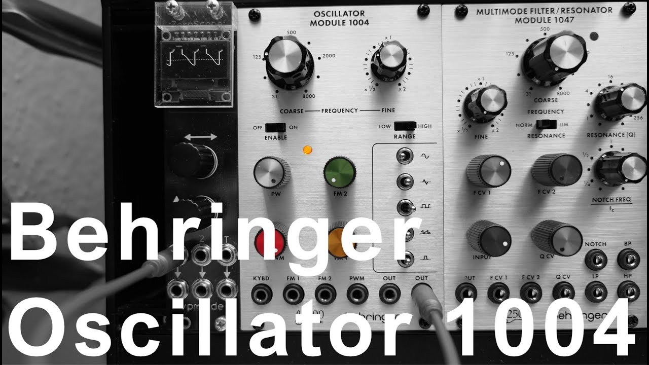 Behringer 1004 Oscillator Module аналоговый синтезатор, eurorack купить ...
