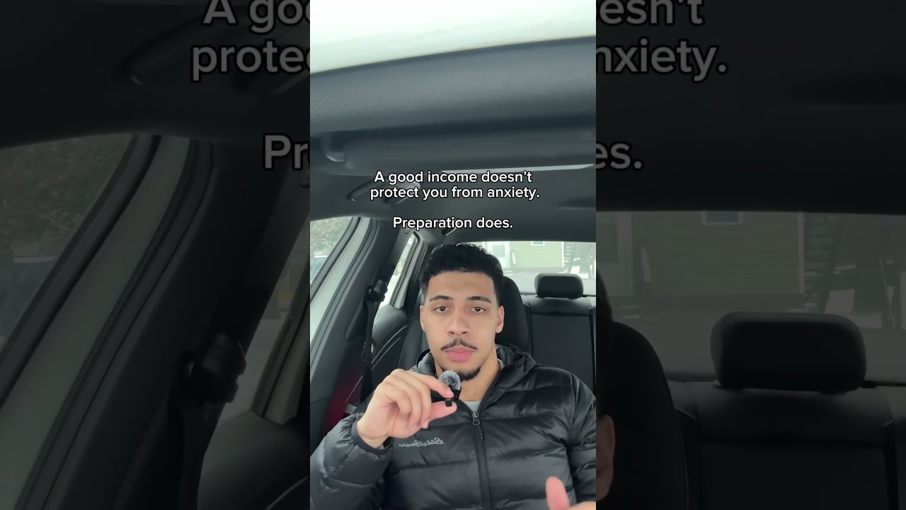 you thought a good income would stop anxiety