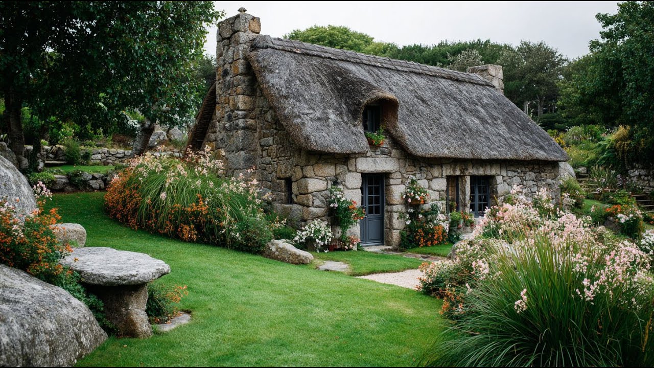 Rustic Stone Cottage Collection – Cozy Tiny Homes in Nature