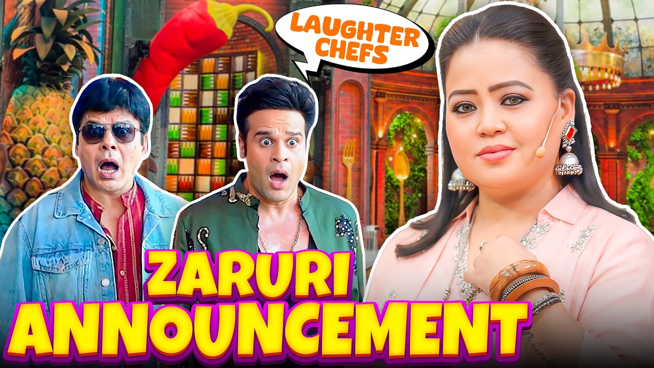 Laughter Chef Mein Maine Ki Big Announcement! 😄 | Bharti Singh | Harssh Limbachiyaa | Golla | Yash