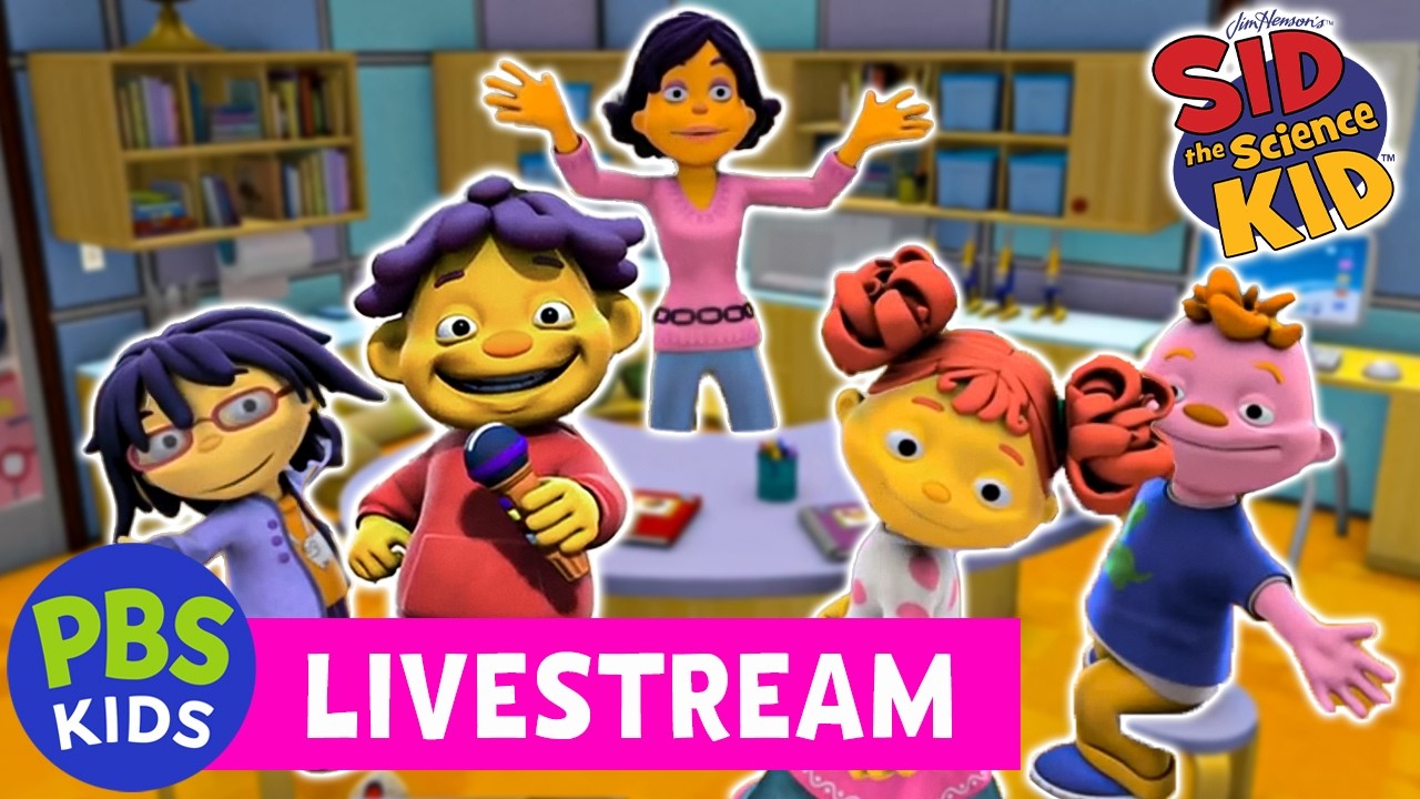 🟢 Sid the Science Kid FULL EPISODES LIVE | Sing, Laugh & Find the Big Idea with Sid! 🎤 | PBS KIDS