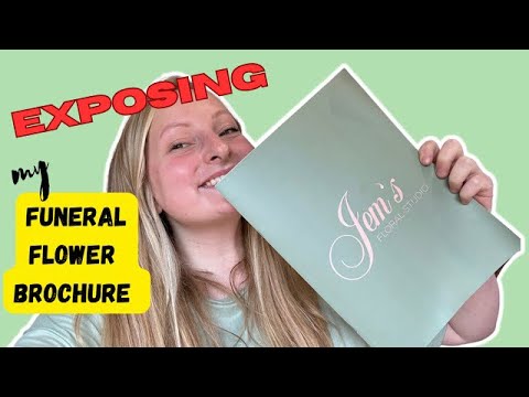 My Funeral Flower Pricing & Brochure | Make a profit in floristry
