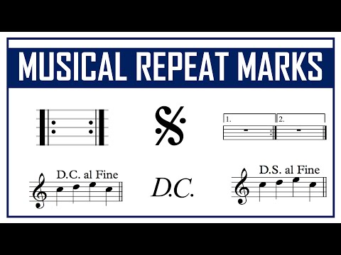 How To Apply Musical Repeat Marks? (Fine, D.C. al Fine, D.S. al Segno, Repeat Sign, etc)