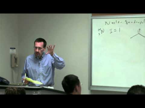 Lecture 7. Introduction to NMR Spectroscopy: Concepts and Theory, Part 1.