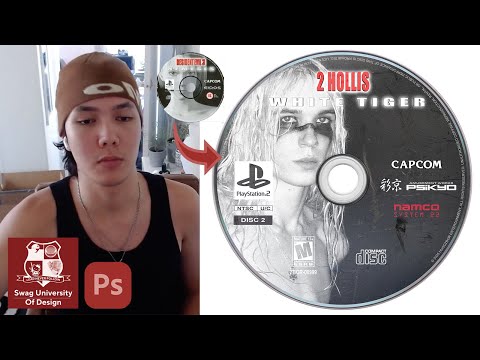 PS2 CD Album Cover Tutorial #2 [Swag University of Design]