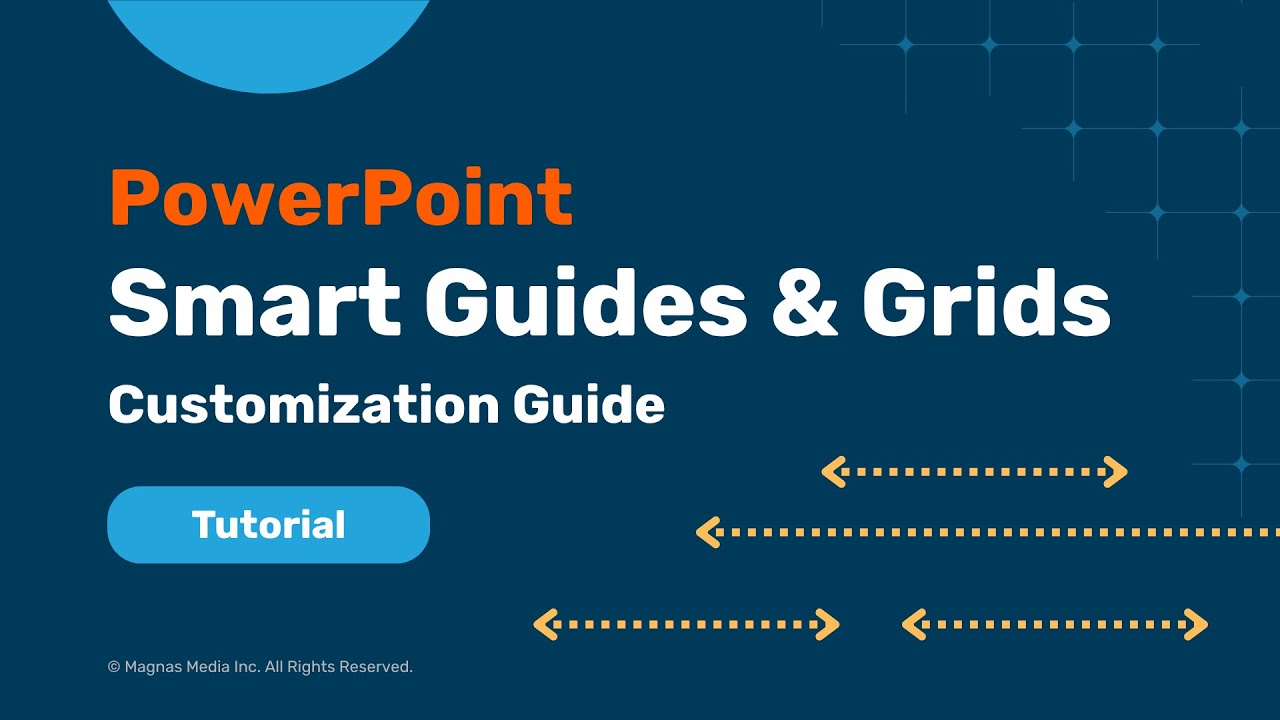 PowerPoint : Smart Guides & Gridlines