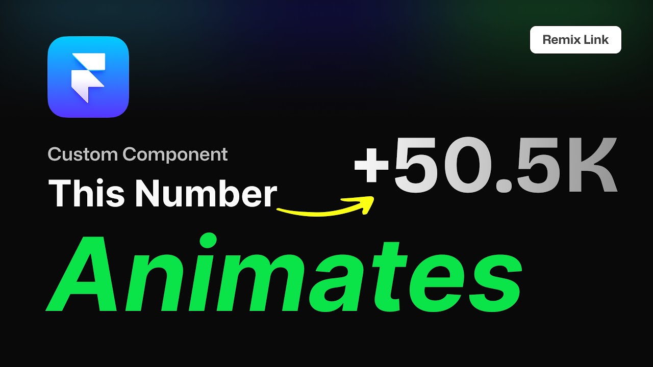 Make a Number Counter Component with Framer