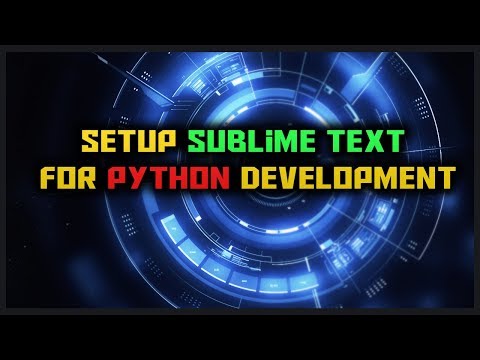 Setup Sublime Text for Python Development