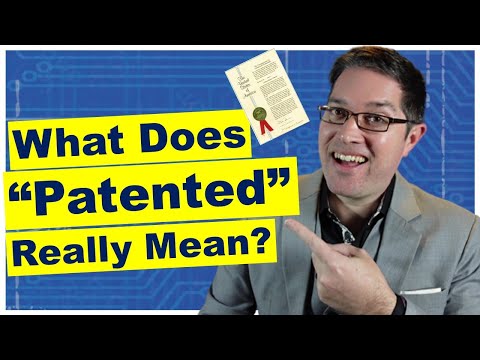 Patented Definition / Patented Meaning