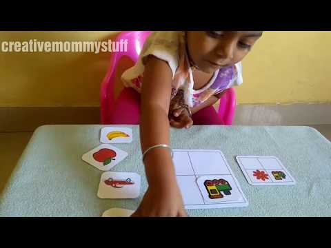 Spatial discrimination activity with free printable