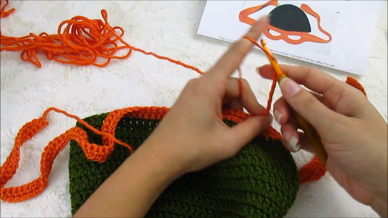 How to Crochet a Ninja Turtle Beanie with Mask 🐢 | Step-by-Step Crochet Tutorial (Easy Pattern)