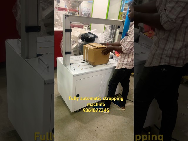 Box Strapping Machine - Corrugated Box Strapping Machine Manufacturer ...