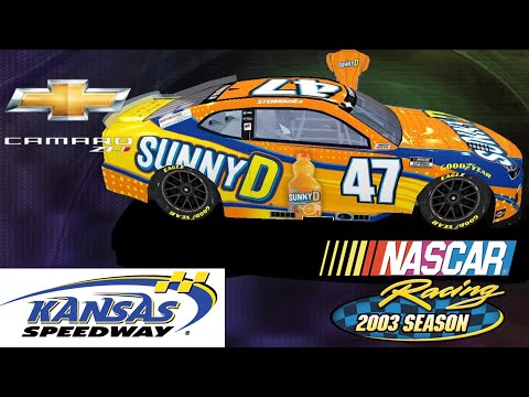 NASCAR Racing 2003 Season Gameplay - Next Gen at Kansas (Custom Physics)