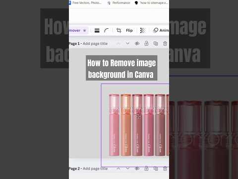 How to Remove Image Background in Canva