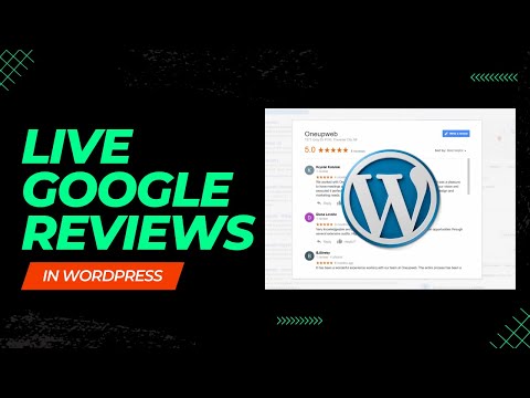 How to Add Live Google Reviews on Your WordPress Website 2022 | WordPress Tutorial 2022