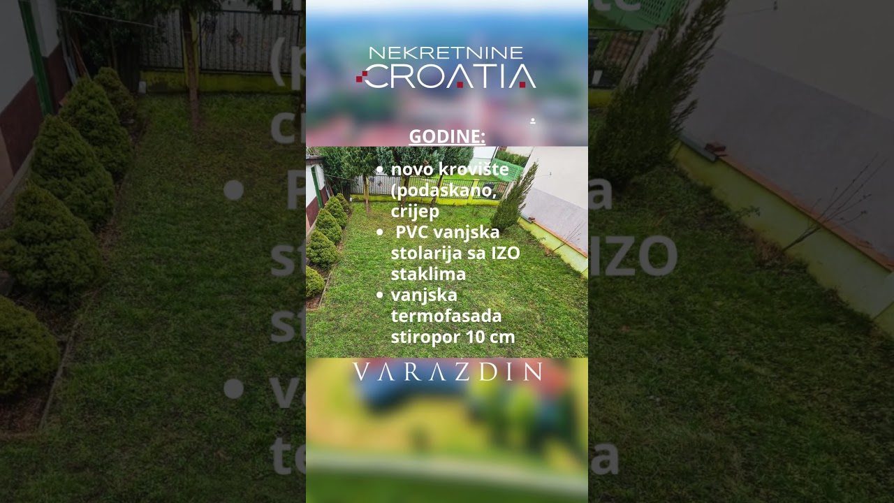 KUĆA VARAŽDIN, PRODAJA: KUĆA NA NAJTRAŽENIJOJ LOKACIJI