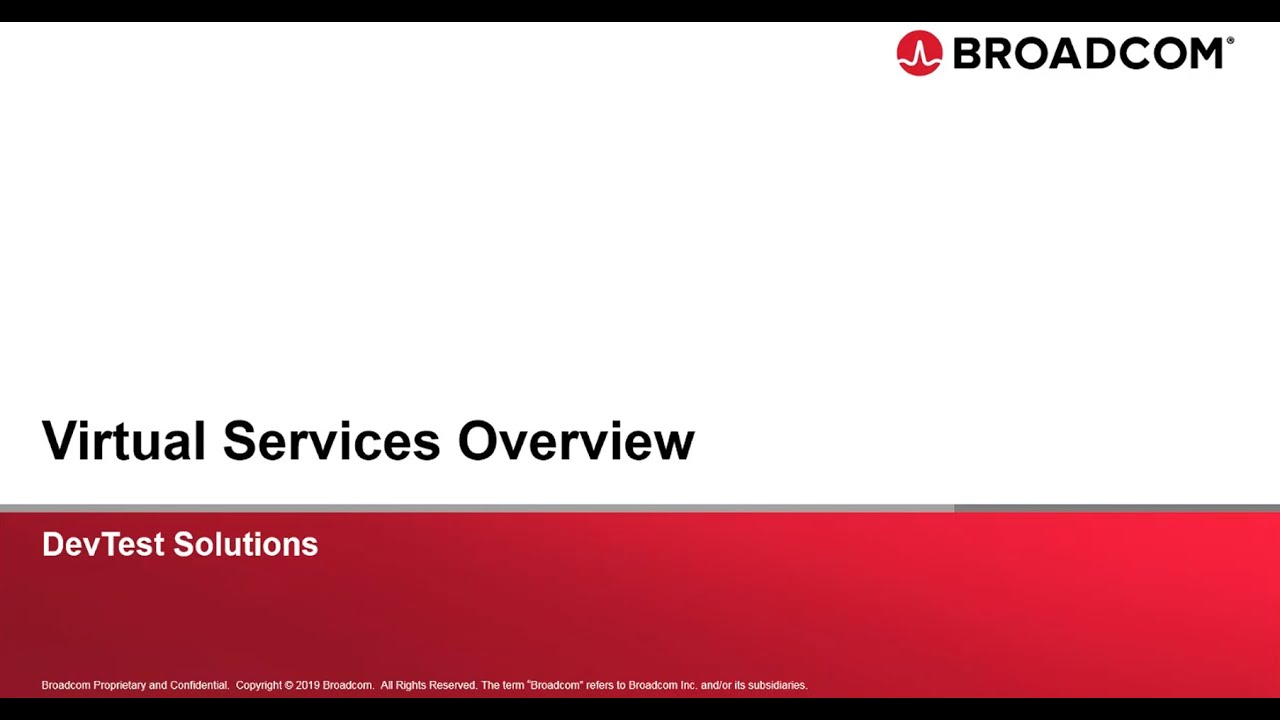 Service Virtualization Overview