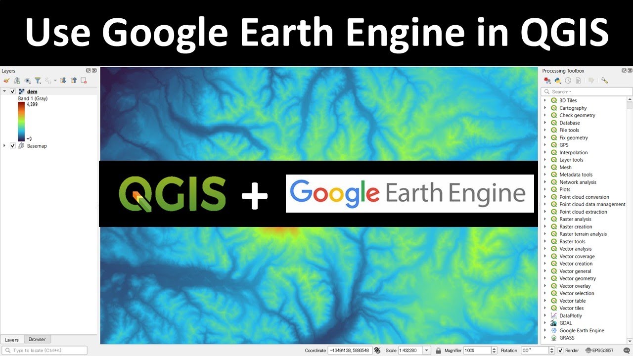 How to Use Google Earth Engine in QGIS | Step-by-Step GEE Integration Tutorial