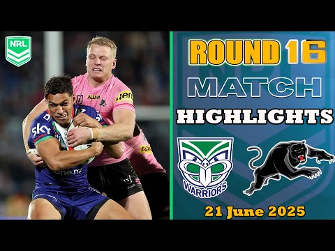 New Zealand Warriors vs Penrith Panthers Full Game Highlights | NRL Season 2025