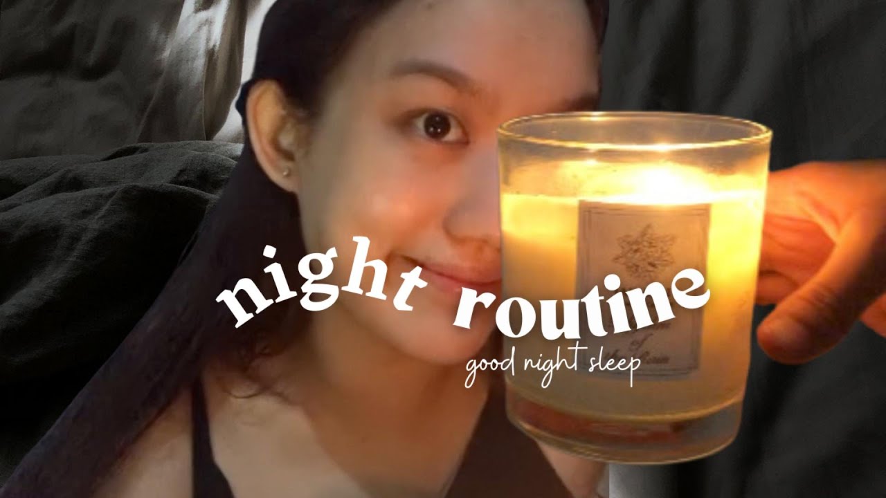 night routine for better sleep