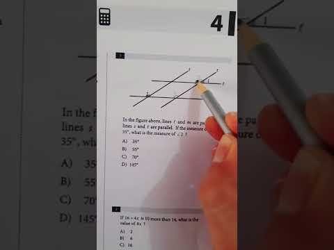 PARALLEL AND SECANT LINES