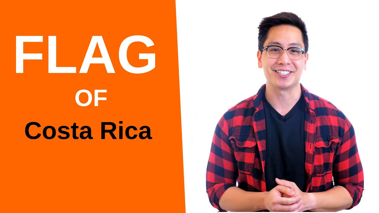 Flag of Costa Rica - 🌍 How to Draw the Costa Rican Flag - SVG Vector