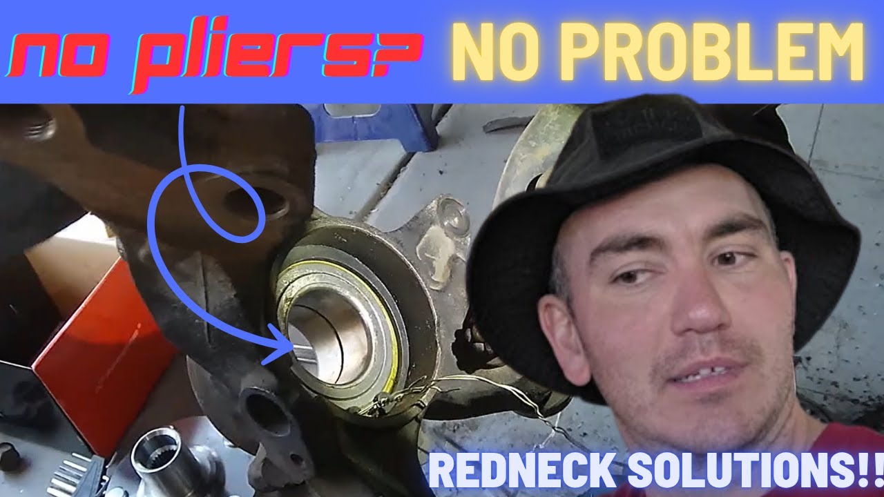 No Snap Ring Pliers? No Problem! Easy Way to Install Snap Rings