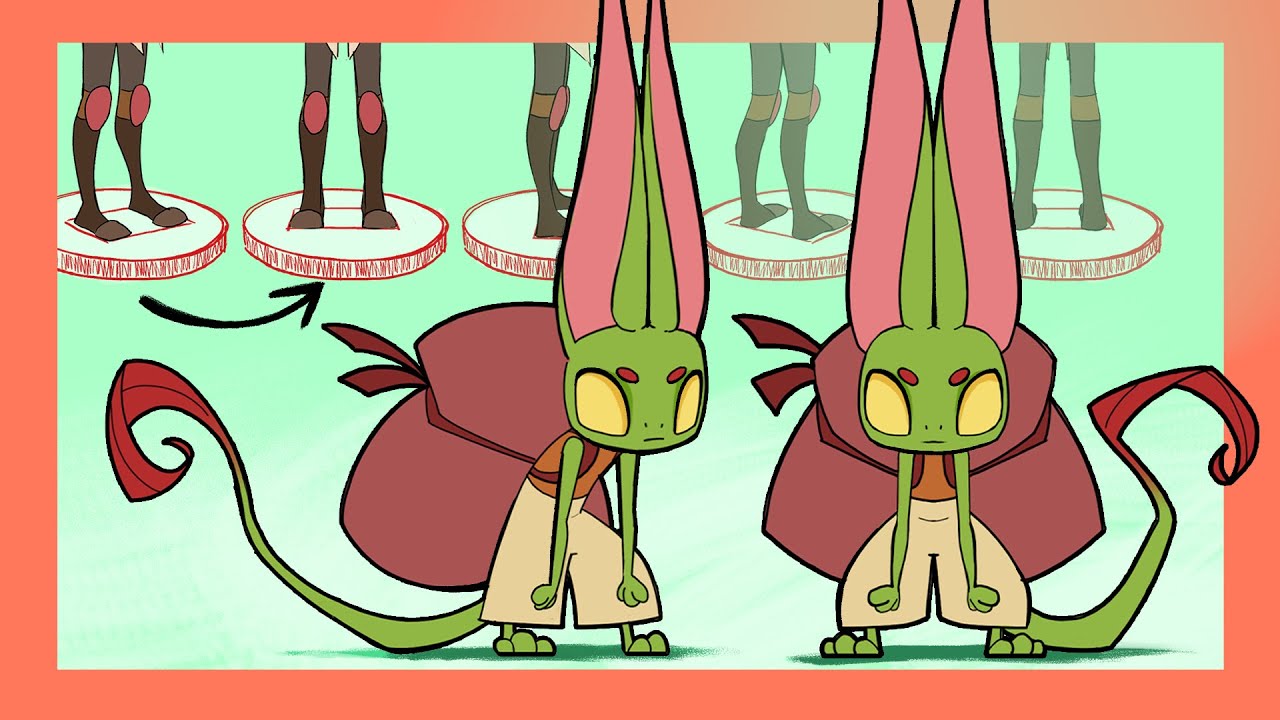 Designing CHARACTERS for 2D animation │ turnarounds & more!