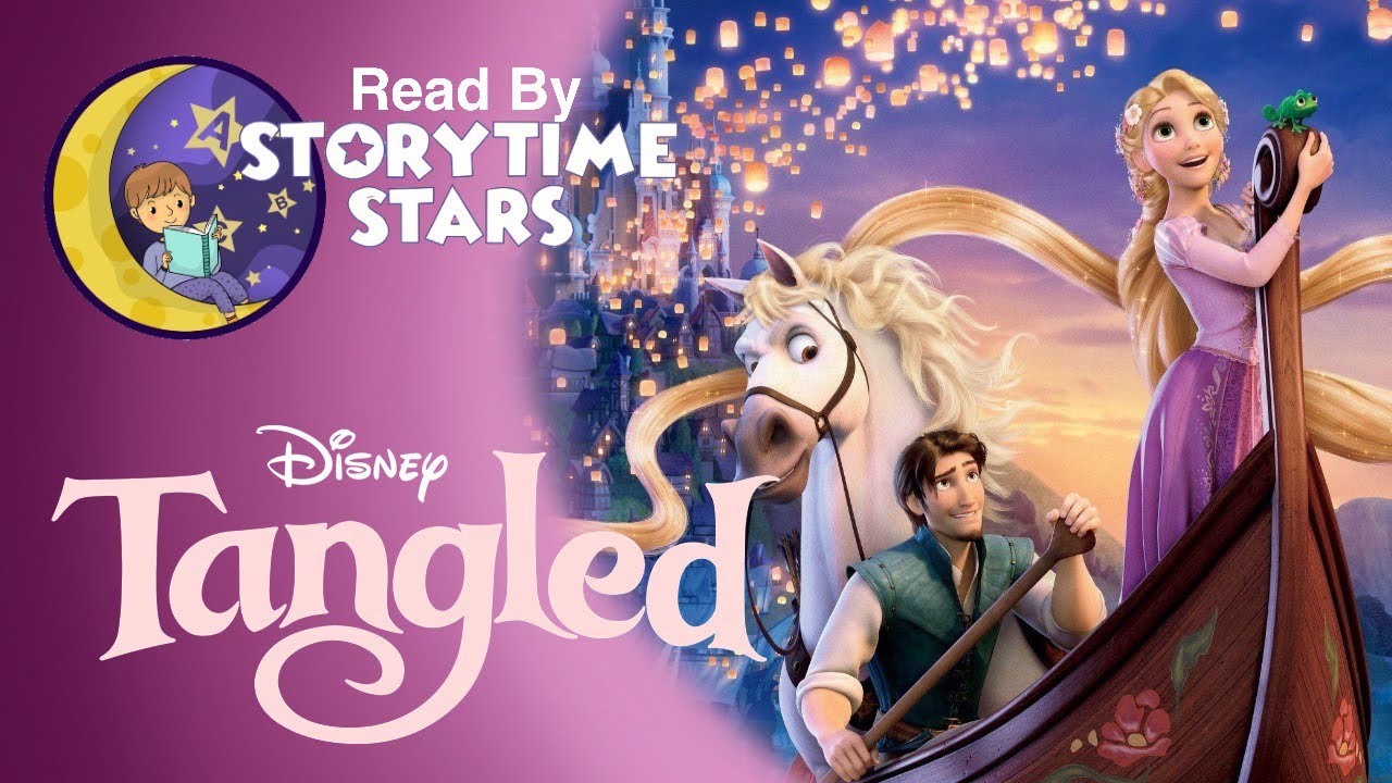 Disney 🌸 “Tangled” 🌸 Short Princess Bedtime Story | Rapunzel Fairytale Book Read Aloud for Kids