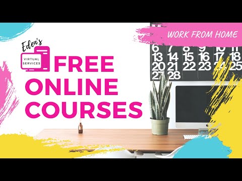 2021 Free Online Training/Courses | How to be a Virtual Assistant| Virtual Assistant Training