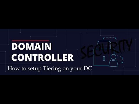 DC SEC - How to setup Tiering on AD Domain Controller / powershell scripting
