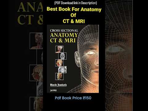 Cross Sectional Anatomy CT & MRI pdf book #mri #anatomy #beginners #like #mritech #subscribe