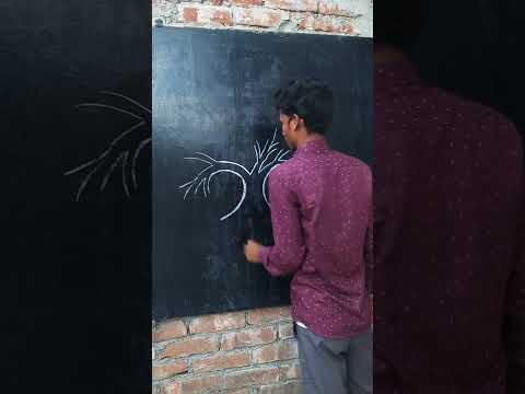 pipal ka tree 🌳 drawing