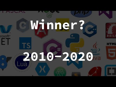 Programming Language of the Decade 2010-2020
