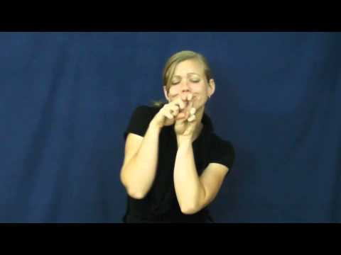 American Sign Language ASL Video Dictionary - cuddle