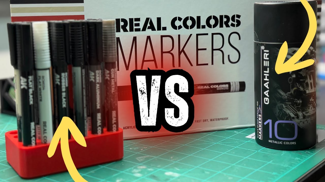 Model Making Markers (Gaahleri vs AK Interactive) Who wins?