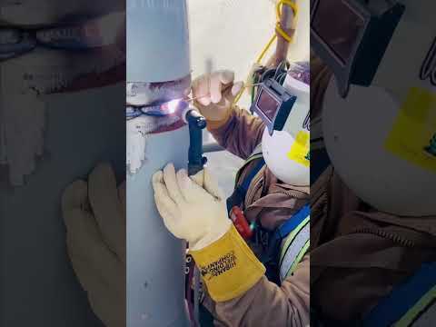 Tig Freehand, Root to Cap using the #weldtube flip-front adapter. π¨βπ: Isaias Lopez