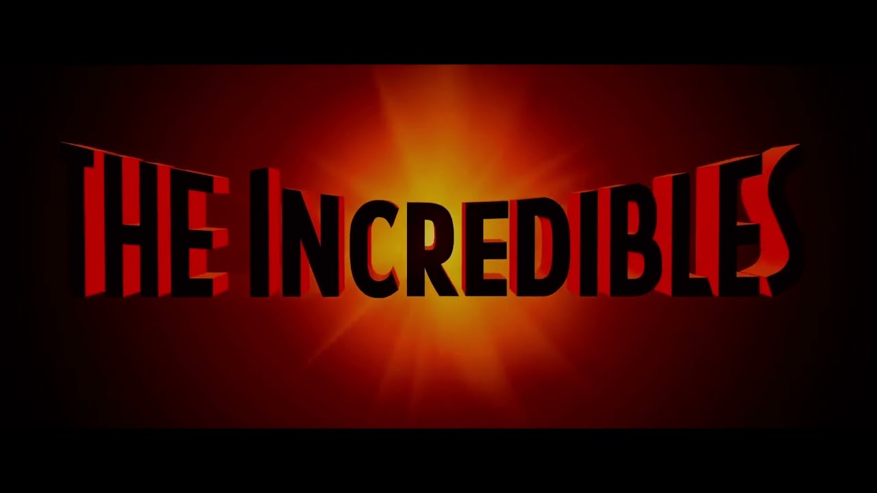 THE INCREDIBLES (Title Card)