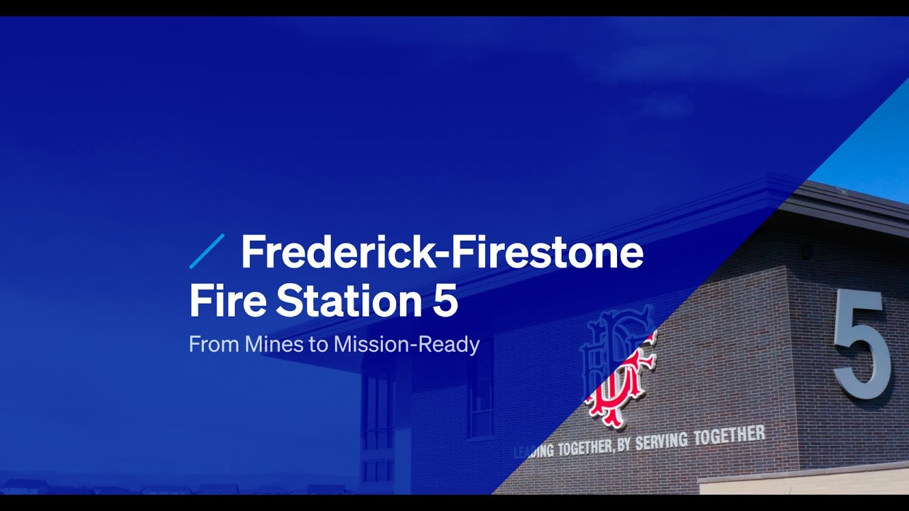 Frederick-Firestone Fire Station 5: From Mines to Mission-Ready