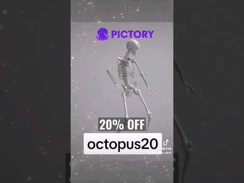 pictory.ai Official coupon code "octopus20" 20%OFF #pictoryai #pictoryaicouponcode #shorts #save20